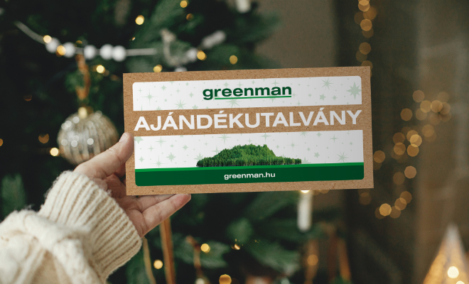 Megérkezett a Greenman Ajándékutalvány! - Greenman